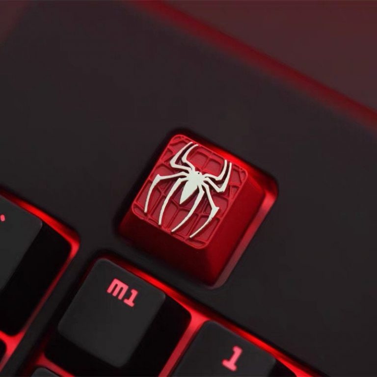 Spider symbol keycap for MX mechanical keyboard | Anime Keycaps