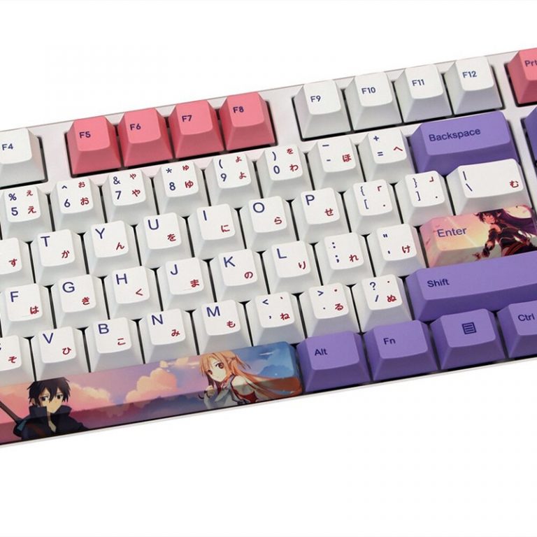 Sword Art Online Anime Keycaps for MX switch mechanical keyboard ...