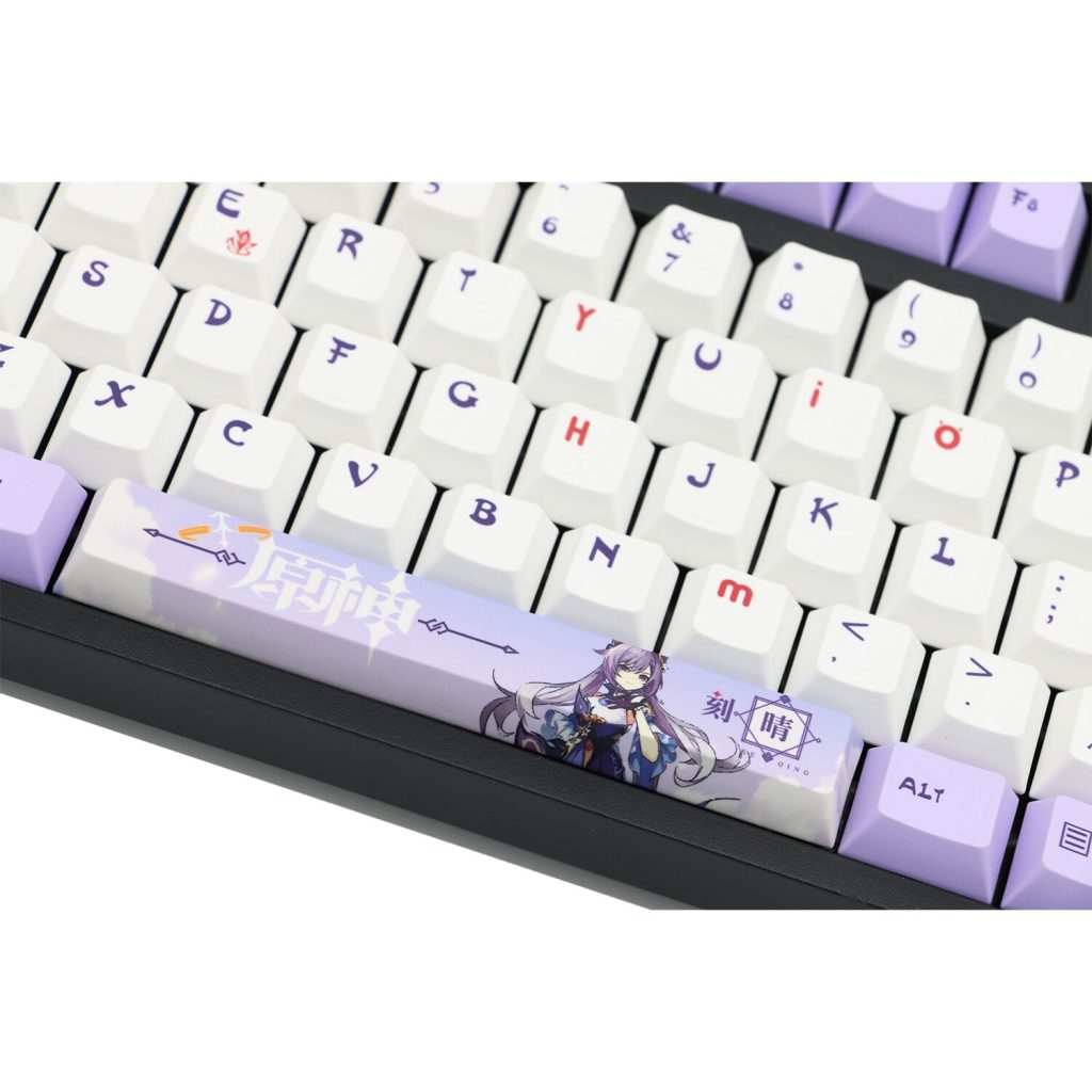 Genshin Impact Anime Keycaps for Mechanical Keyboard Gamer Theme ...