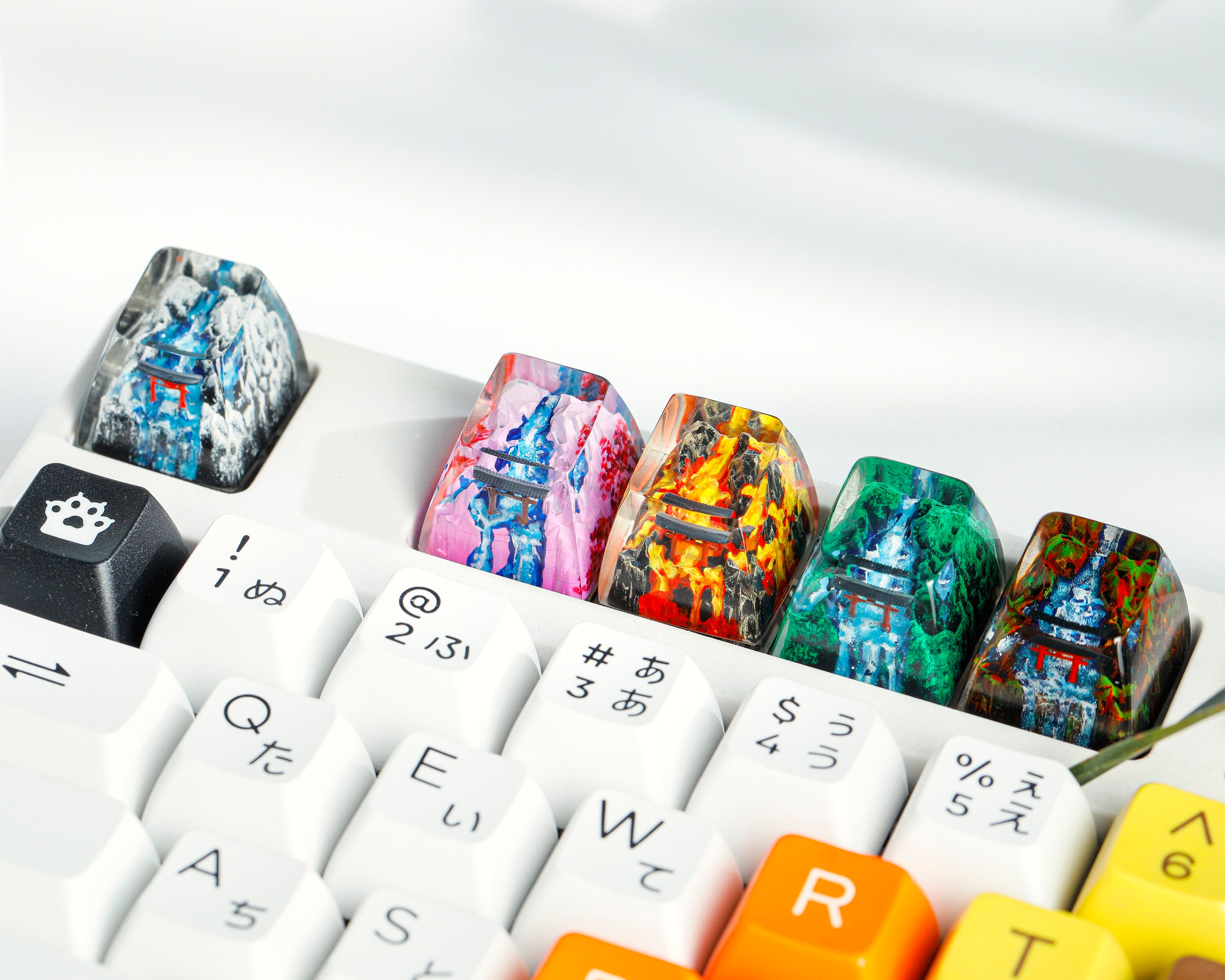 Sakura Torii Gate Keycap, Japanese Gate, Torri Keycap, Keycap For MX ...