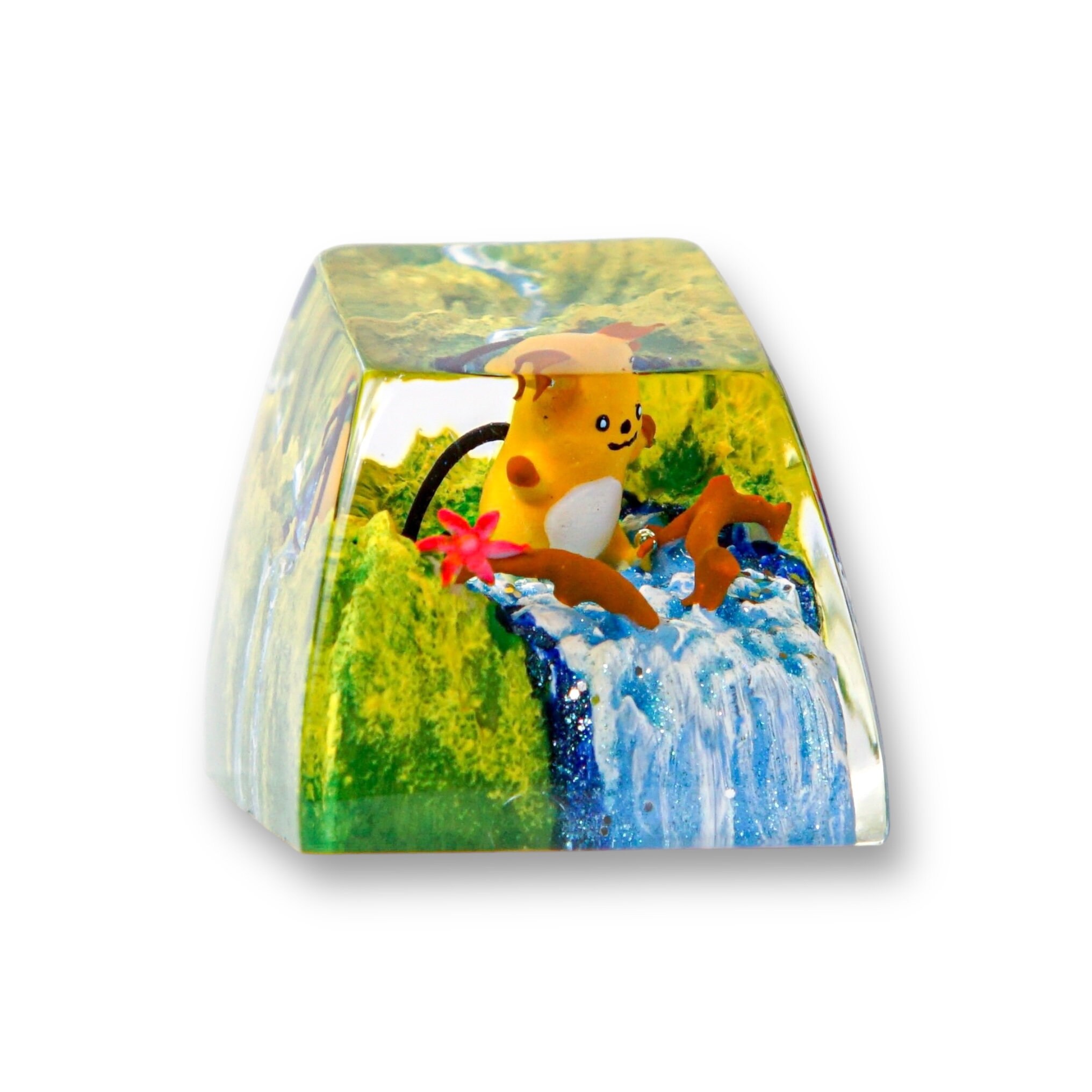 Raichu Keycap, Pokemon Keycap, Artisan Keycap, Keycap for MX Cherry ...