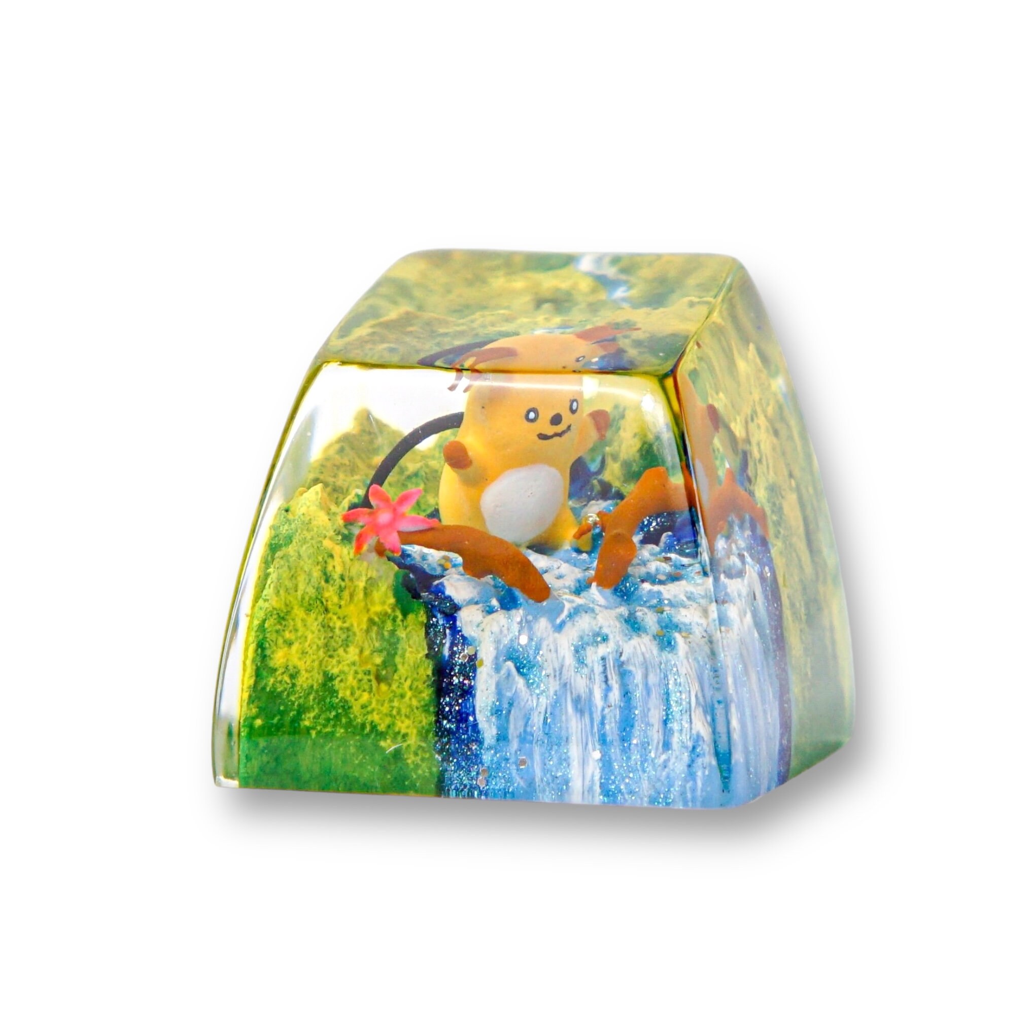 Raichu Keycap, Pokemon Keycap, Artisan Keycap, Keycap for MX Cherry ...