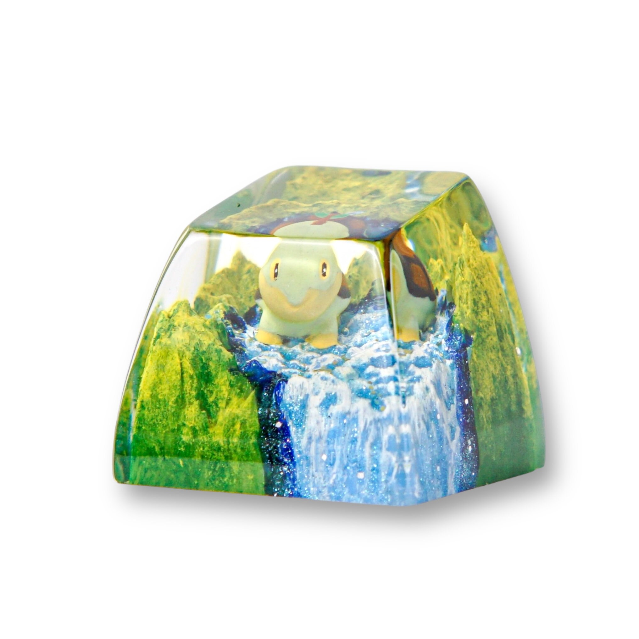 Turtwig Keycap, Pokemon Keycap, Artisan Keycap, Keycap for MX Cherry ...