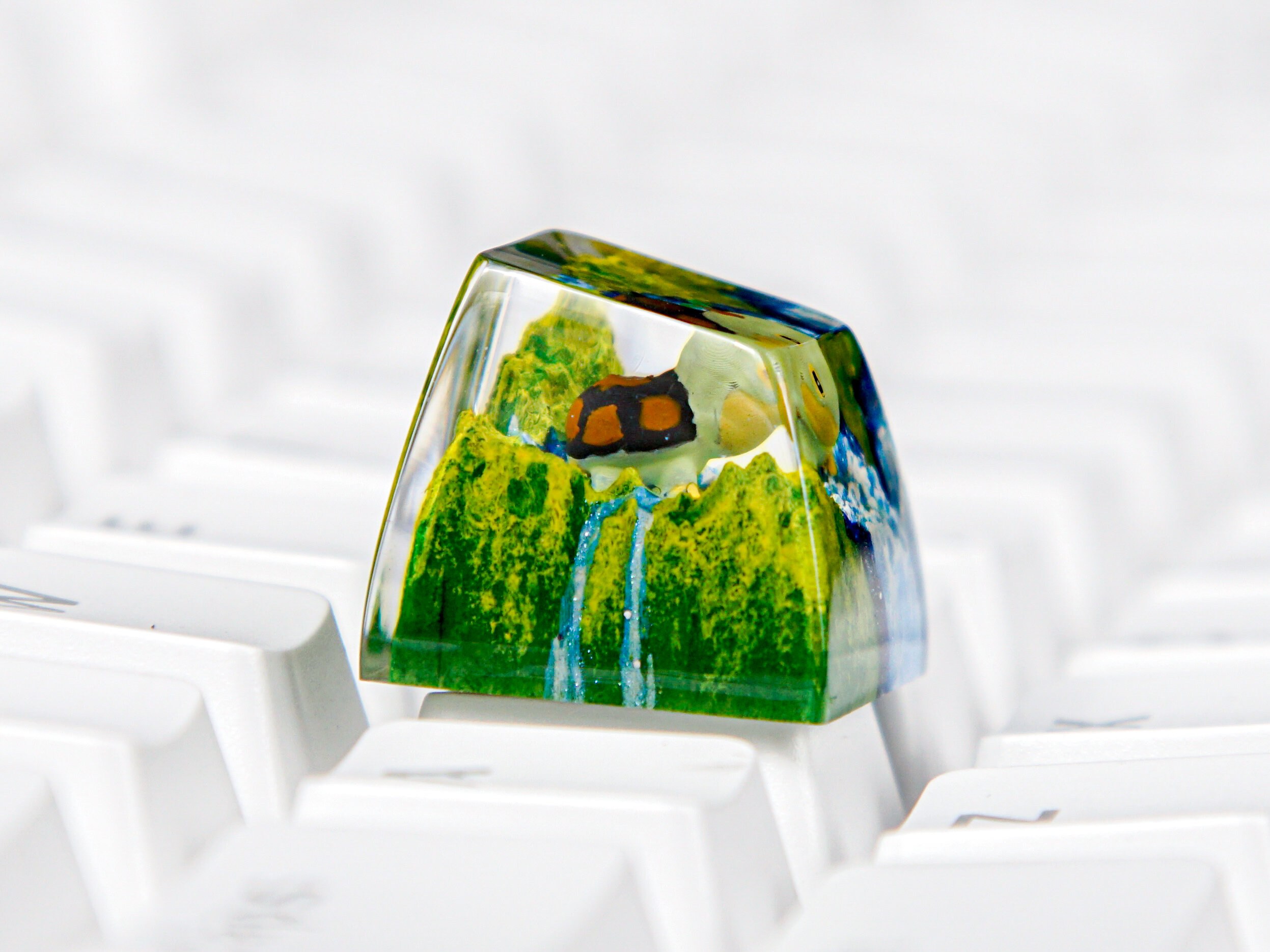 Turtwig Keycap, Pokemon Keycap, Artisan Keycap, Keycap for MX Cherry ...
