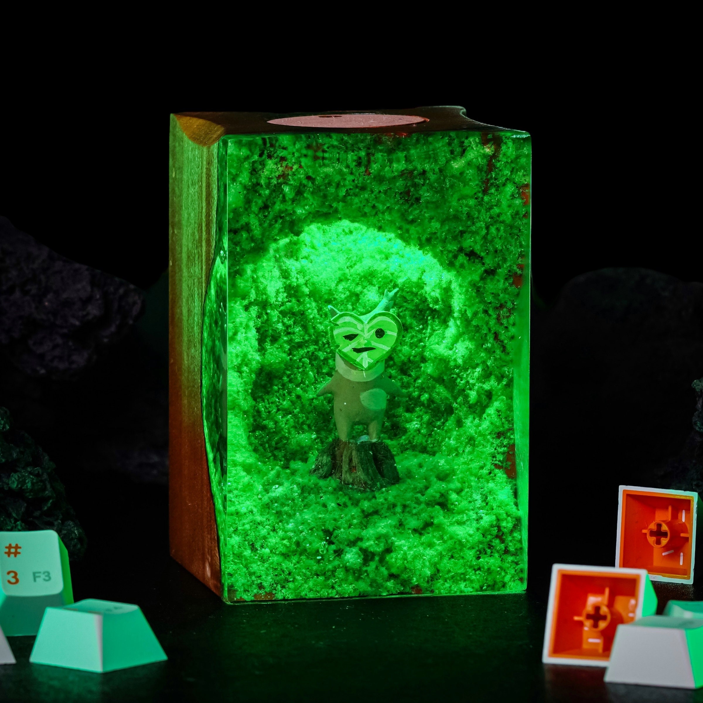 Korok Resin Lamp, The Legend of Zelda Night Light, Korok in Zelda ...