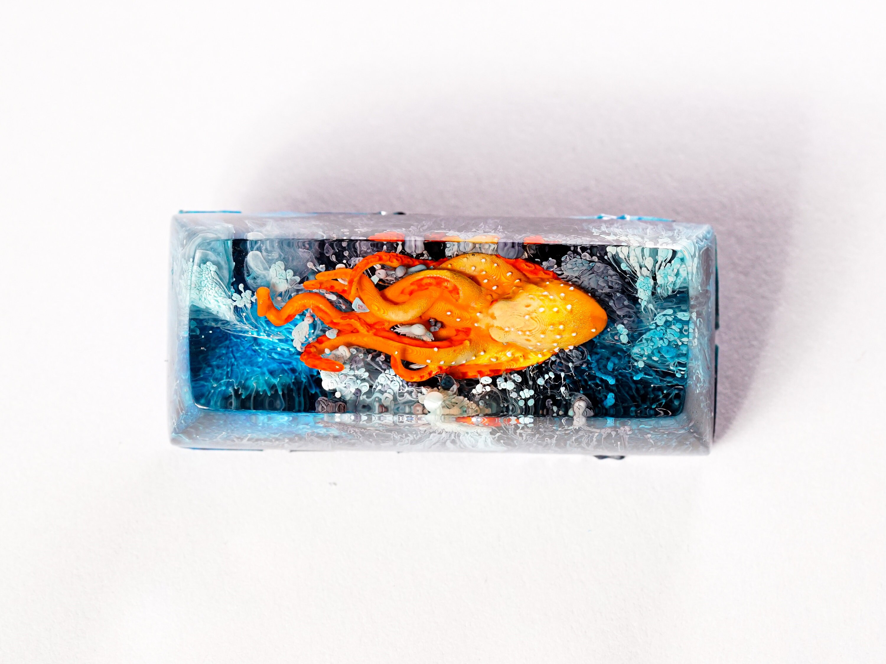 Octopus Keycap, Shift Keycap, Artisan Keycap, Ocean Keycap, Keycap for ...